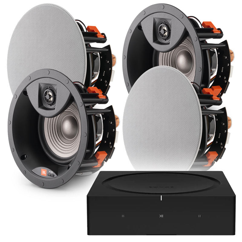 Sonos Amp & 4 x JBL Studio 2 6IC In-Ceiling Speakers